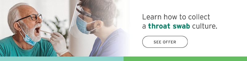 How to Collect a Throat Swab Specimen